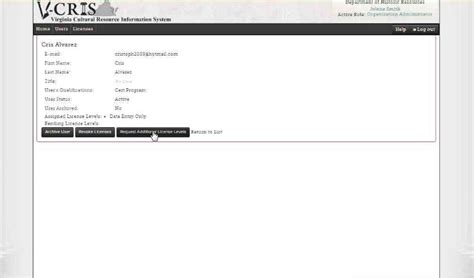 section 2 accounts vcris user guide