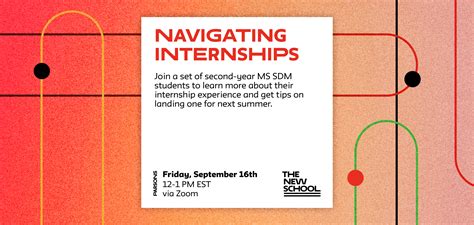 Ms Sdm Navigating Internships Sdm Edition Ms Strategic Design
