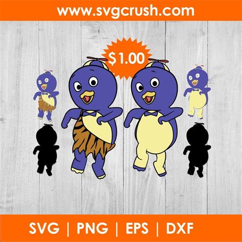 100 Backyardigans Pablo Svg Cut Files Dxf Png Eps Format
