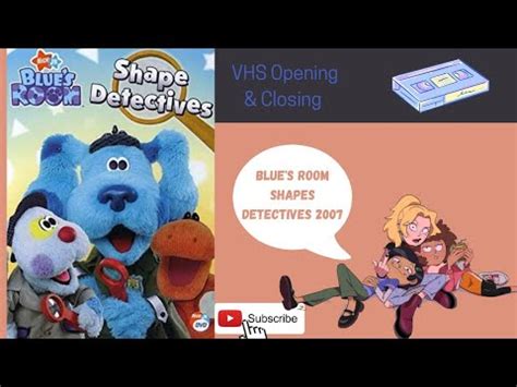 Blues Room Shapes Detectives 2007 Vhs Opening And Closing Youtube
