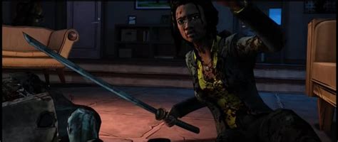 How Did Michonne Get That Katana In Her Apartment When She Was Fighting