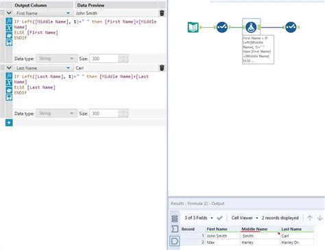 concatenate column with leading space alteryx community