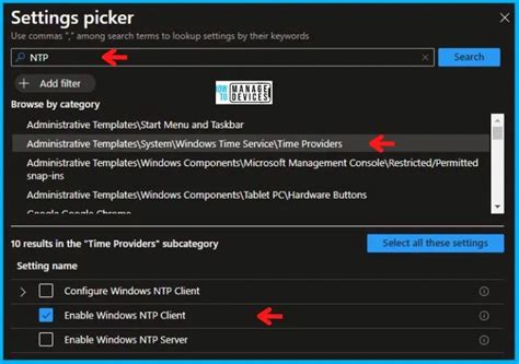 Enable Windows Ntp Client Using Intune Htmd Blog