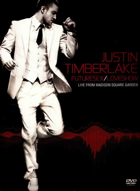 Dvd Justin Timberlake Futuresex Loveshow Live From Madison Square Garden Encartes Pop