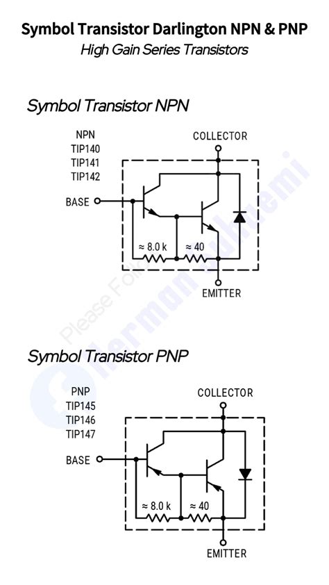 Herman Darlington Npn And Pnp Transistor Symbol Diagram High Gain Series Transistor Facebook