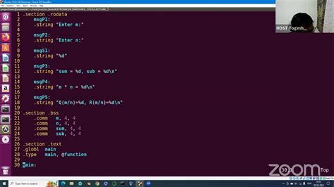 Assembly Programming Lecture 34 Unix 2024 Youtube
