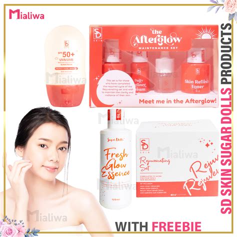 Sd Skin Sugar Dolls Rejuvenating Set Whitening Sunscreen Sunblock
