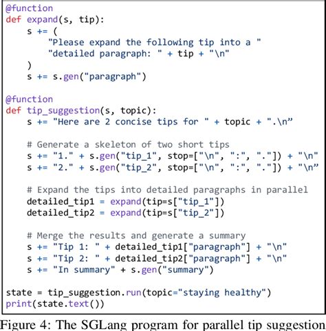 Figure 4 From Efficiently Programming Large Language Models Using