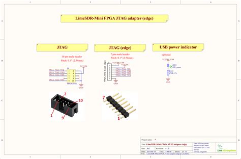 Limesdr Mini Jtag Cable Adapter Myriad Rf Wiki