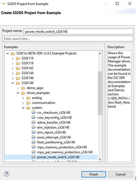 vlps to run mode in s32k148 controller nxp community