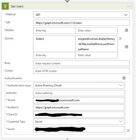 handling pagination with the ms graph api in logic apps and power