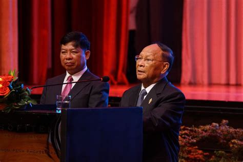 សម្តេចអគ្គមហាពញាចក្រី ហេង សំរិន អញ្ជើញជាអធិបតីភាពដ៏ខ្ពង់ខ្ពស់ក្នុងពិធីប្រារព្ធខួបលើកទី ៧៧