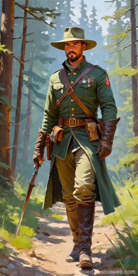 Dnd Ranger Character Stable Diffusion Online