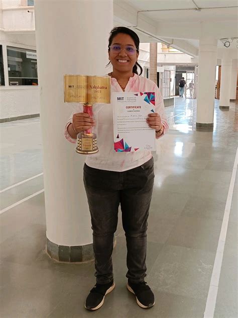 Proud To Share A Milestone From My Design Journey Honored To Receive The Rishika Jain 12