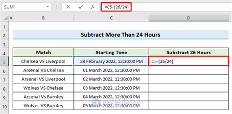 how to subtract hours from time in excel 2 easy ways exceldemy