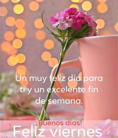 Pin De Elia Gutiérrez En Imágenes Feliz Viernes Buenos Días Buenos