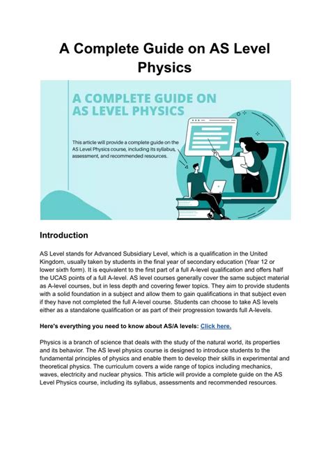 PPT A Complete Guide On AS Level Physics PowerPoint Presentation Free Download ID 12485917
