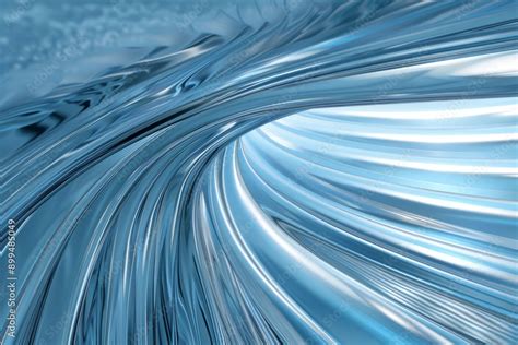 Seamless Tile Of Metalic Wavy Abstract Background Generative Ai Beautiful Simple Ai