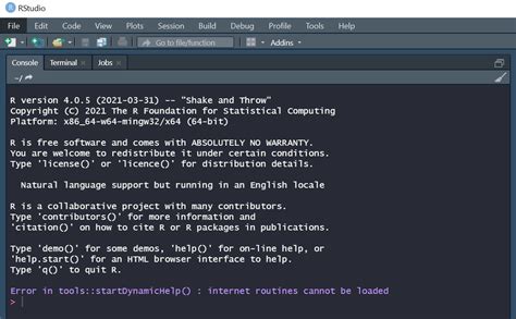 Error In R And Rstudio Installation Posit Professional And Hosted
