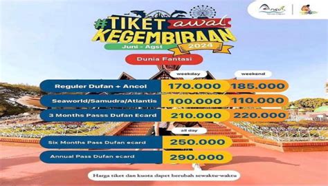 Promo Harga Tiket Dufan Ancol Cuma 100 Ribuan Bantentvcom