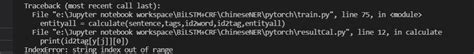 pytorch中运行train py的问题 · issue 32 · buppt chinesener · github