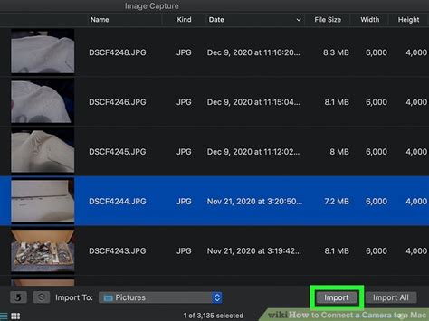 How To Connect A Camera To A Mac Steps With Pictures