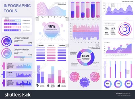 Bundle Infographic Ui Ux Kit Elements Stock Vector Royalty Free Shutterstock