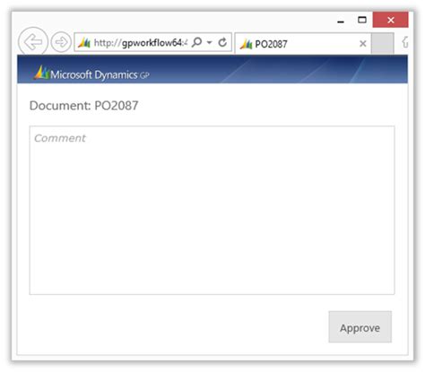 Microsoft Dynamics Gp 2013 R2 Feature Of The Day Workflow Email
