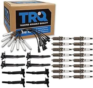 Amazon.com: TRQ Ignition Kit Ignition Coil Spark Plugs Spark Plugs Wire Set Compatible with 2018 ...