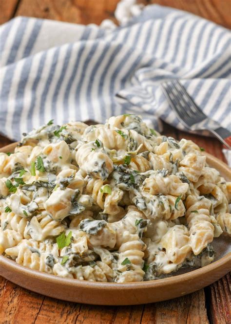 Spinach Artichoke Pasta Vegetable Recipes