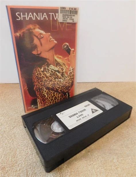 Shania Twain Live Pal Vhs Video Tape £999 Picclick Uk