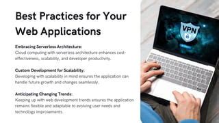 Secure Scalable Custom Web App Development Pdf