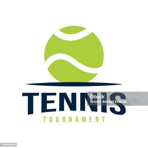 테니스 공 그림 공 아이콘입니다 플랫 디자인의 스포츠를 위한 로고 디자인 디자인 템플릿 Championship에 대한 스톡 벡터 아트 및 기타 이미지 Istock