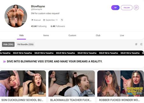 BlowRayne Manyvids Siterip Ubiq Video XXXStreams Org