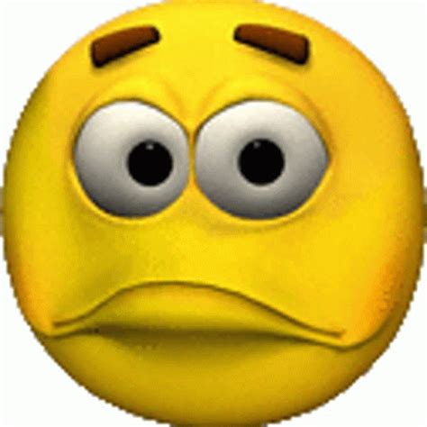 Blank Stare Animated Emoticon