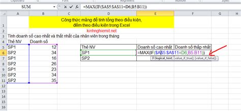 Cách Sử Dụng Công Thức Mảng Array Formulas Trong Excel