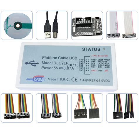 dlc9 platform cable usb supports xilinx device jtag slave serial spi downloader fruugo be
