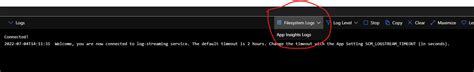 Seeing Discrepancy In Logs Between App Insights And Log Stream In