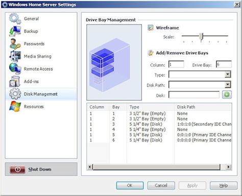 Add In Windows Home Server Disk Management Updated