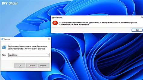 Como Instalar E Ativar O Gpedit Msc No Windows 11 Ou Windows 10 Passo A Passo Bpv Oficial