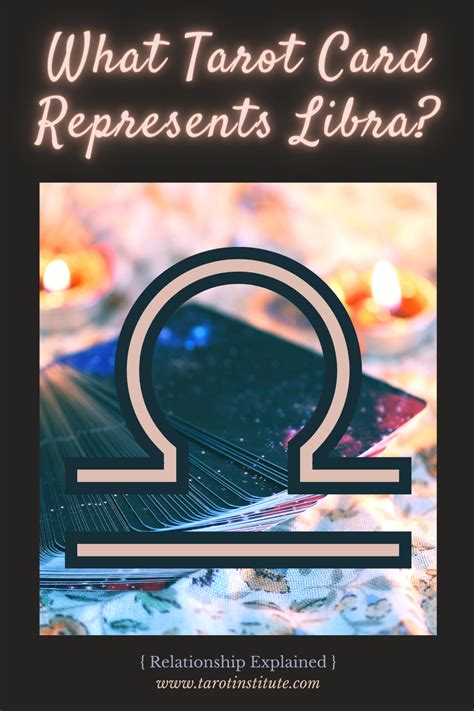 What Tarot Card represents Libra? (Explained) | Tarot, Reading tarot ...