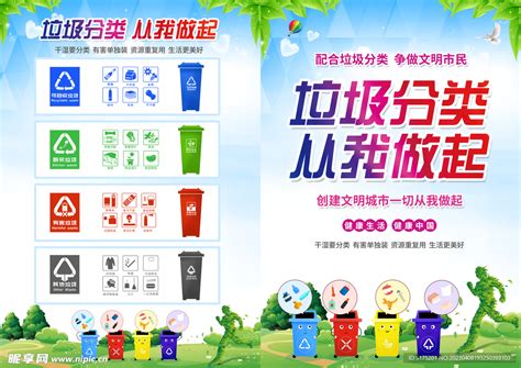 垃圾分类设计图 其他 广告设计 设计图库 昵图网