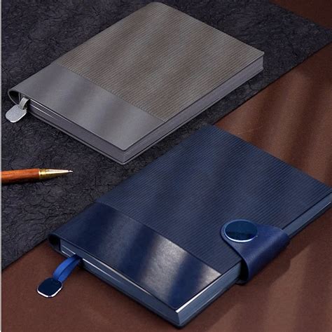 Wholesale High Grade Pu Leather Cover Planner Notebook Hardcover
