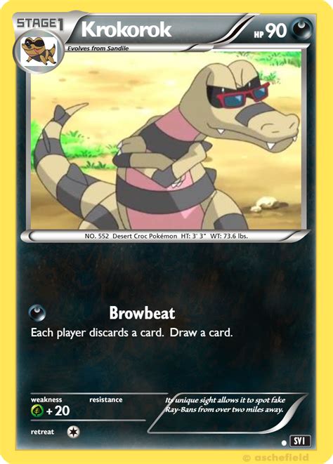 Krokorok Pokemon