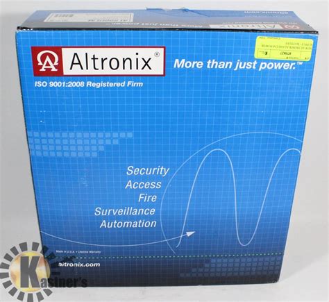 New Altronix Al600ulm Power Supply Battery