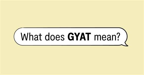 Gyat Meaning Examples And More Bark