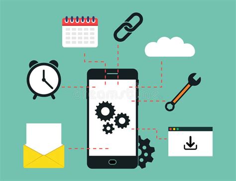 Mobile App Developer Icon For Design Of Developer Of Application And