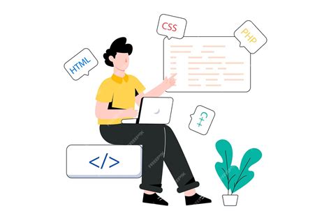 Premium Vector Programming Languages Flat Style Design Vector Illustration Stock Illustration