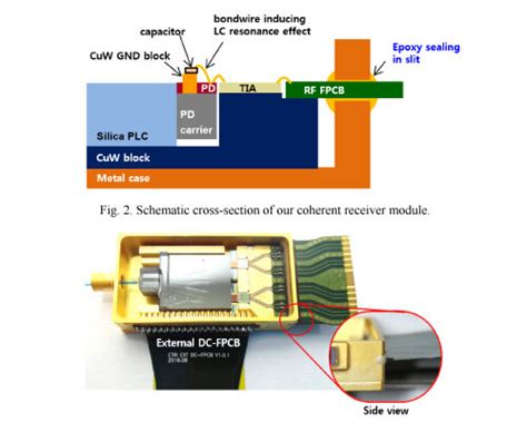 Schematic Cross Section Of Our Coherent Receiver Module Download Scientific Diagram