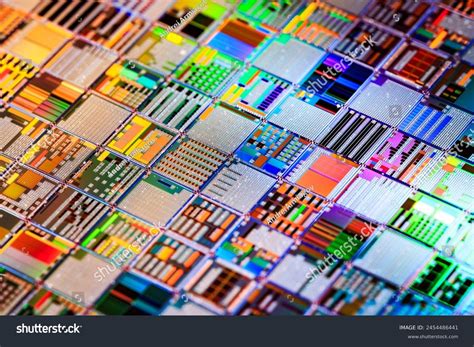 Silicon Semiconductor Wafer Close Up Electronics Wafer库存照片2454486441 Shutterstock